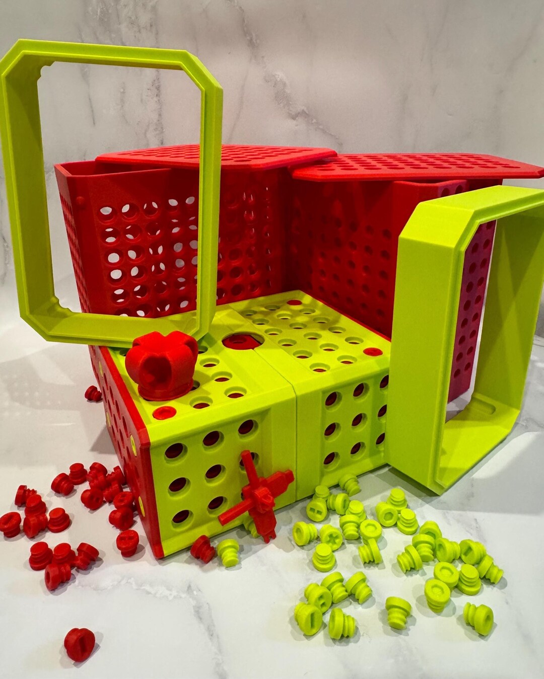 3D Printed Omega Annoying Gift Box: 666 Bolts, Prank Gag Gift - Etsy UK