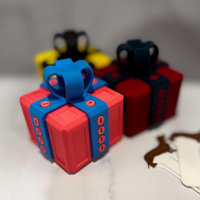 Mini coffret cadeau agaçant : cadeau bâillon imprimé en 3D - Etsy France
