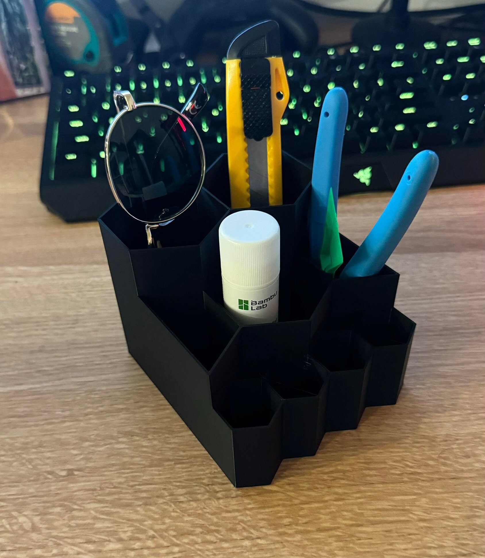 Honeycomb Desk Organiser Pen Holder Desk Organiser - Etsy