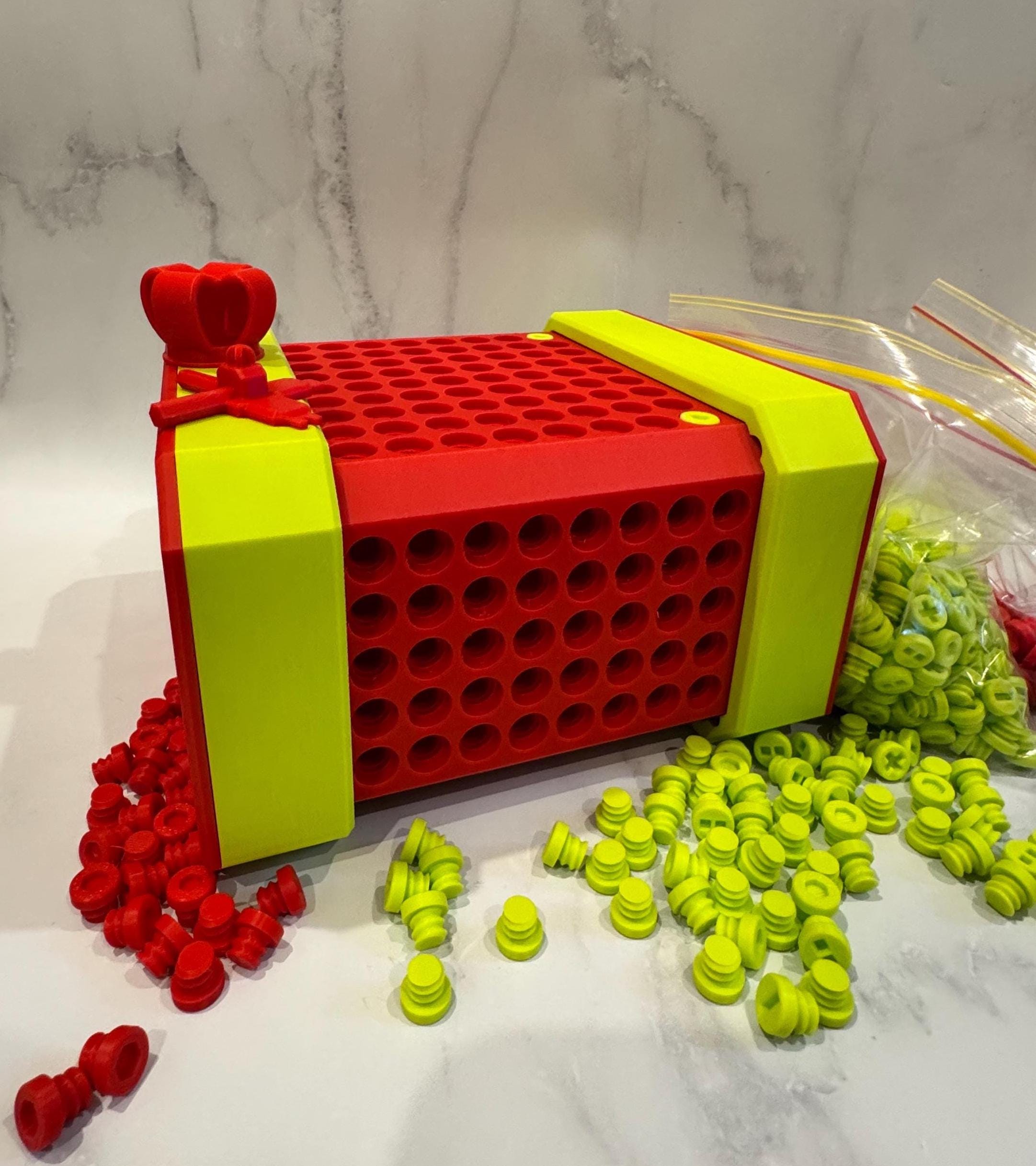 3D Printed Omega Annoying Gift Box: 666 Bolts, Prank Gag Gift - Etsy UK