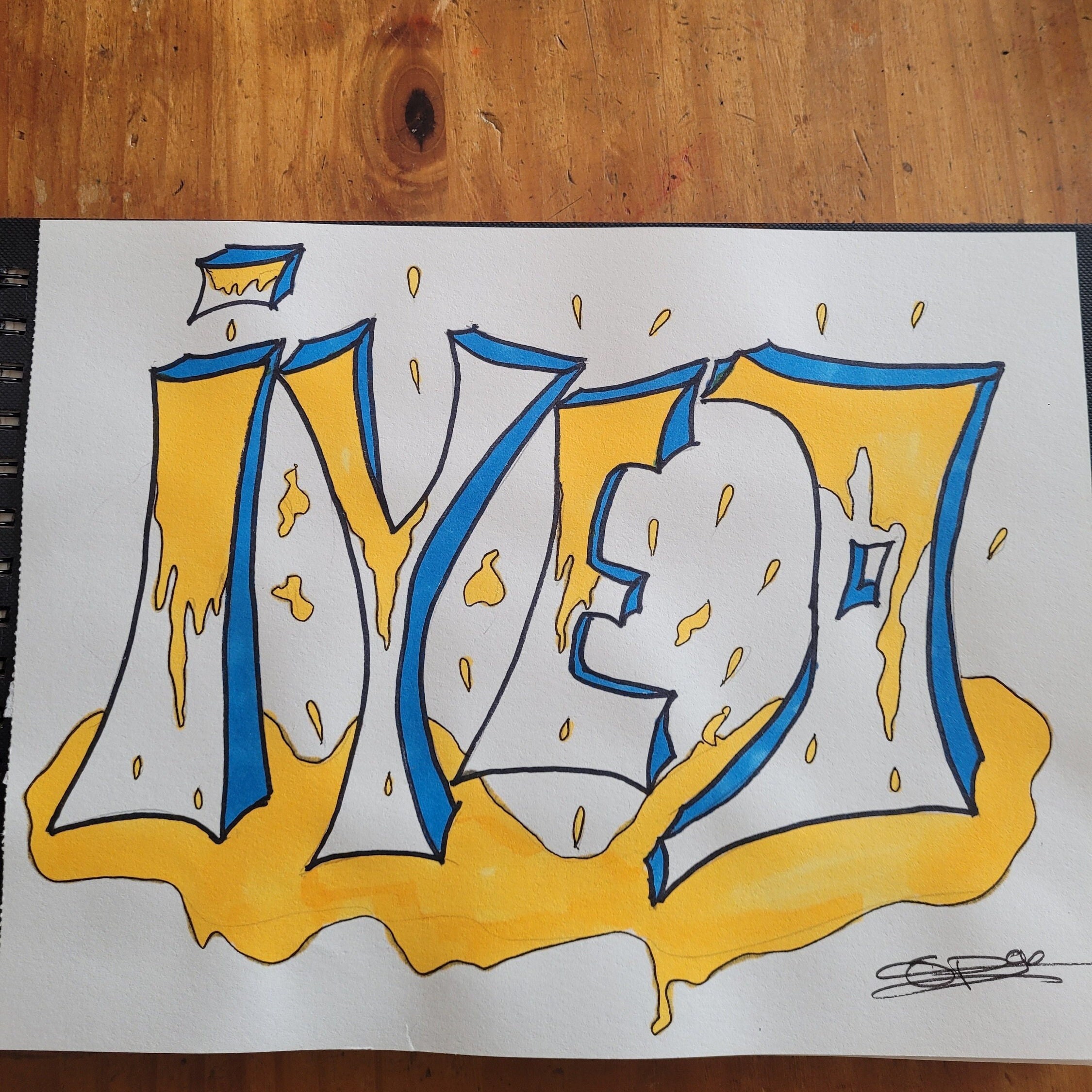 The Name Kyle In Graffiti