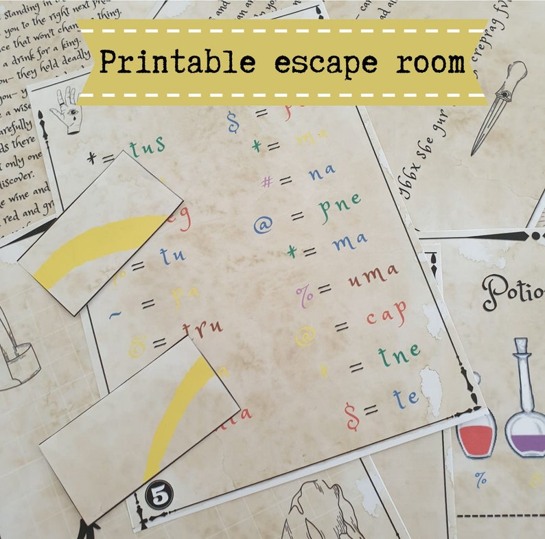 Morgan's Spirit Printable Escape Room - Etsy