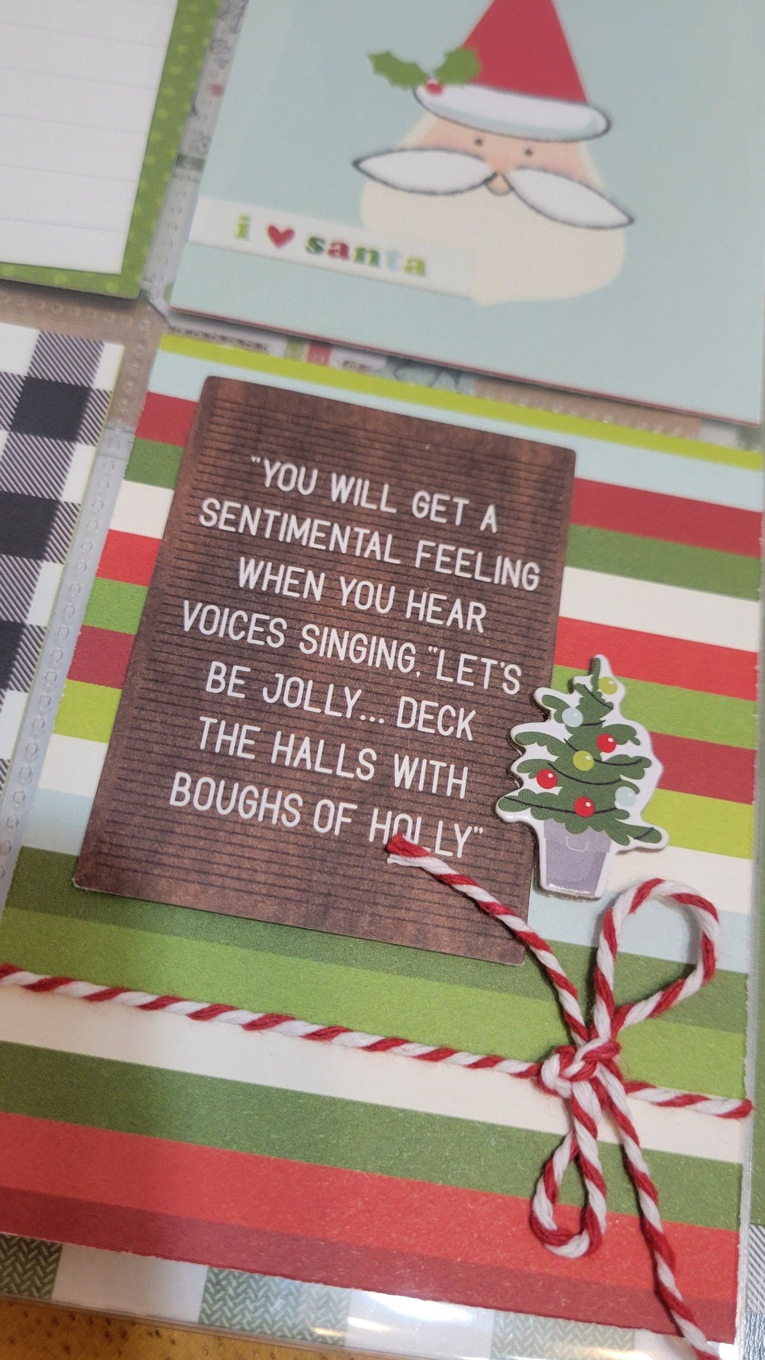 12 Days of Christmas 6x8 Flipbook Premade Scrapbook Album 10 Double ...