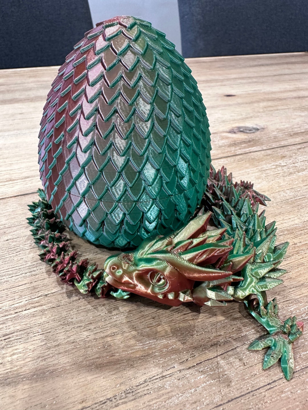Articulated Dragon and Egg Combo - Etsy