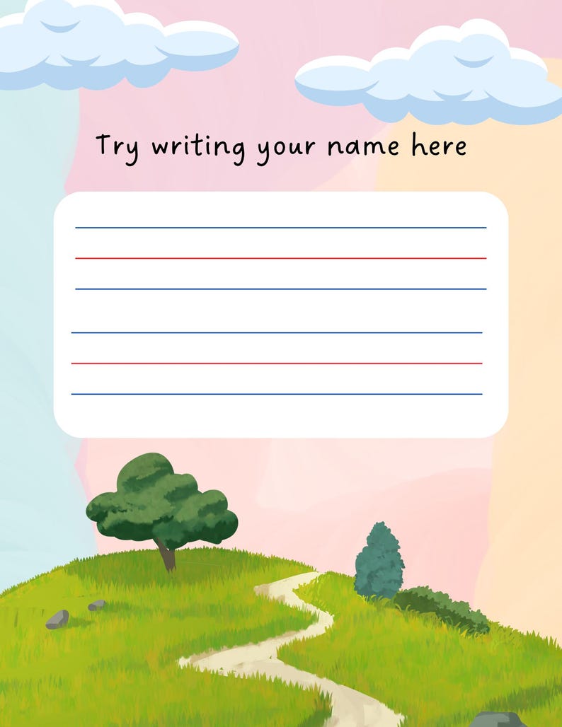 Printable Flowers and Plants Alphabet Tracing Book | A-Z Letter ...