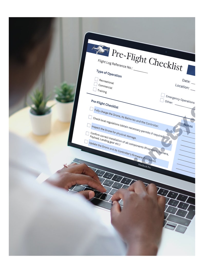 Drone/rpas/uav Operations | Drone Pre-flight Checklist | Safe Flying ...