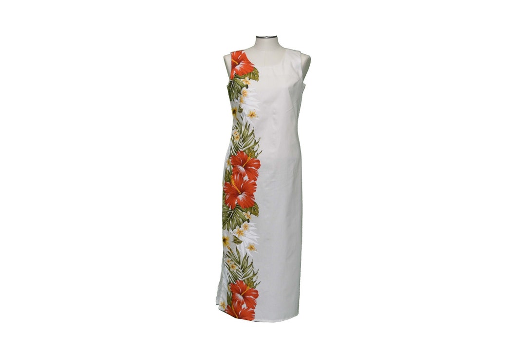 Aloha Dress | Red Aloalo Flower Hawaiian Dress | Made in Hawaii - Etsy