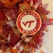 24 Virginia Tech Hokie Wreath Front Door Every Day Wreath - Etsy