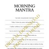 Motivational Morning Mantras - Affirmations - Print at Home - Etsy