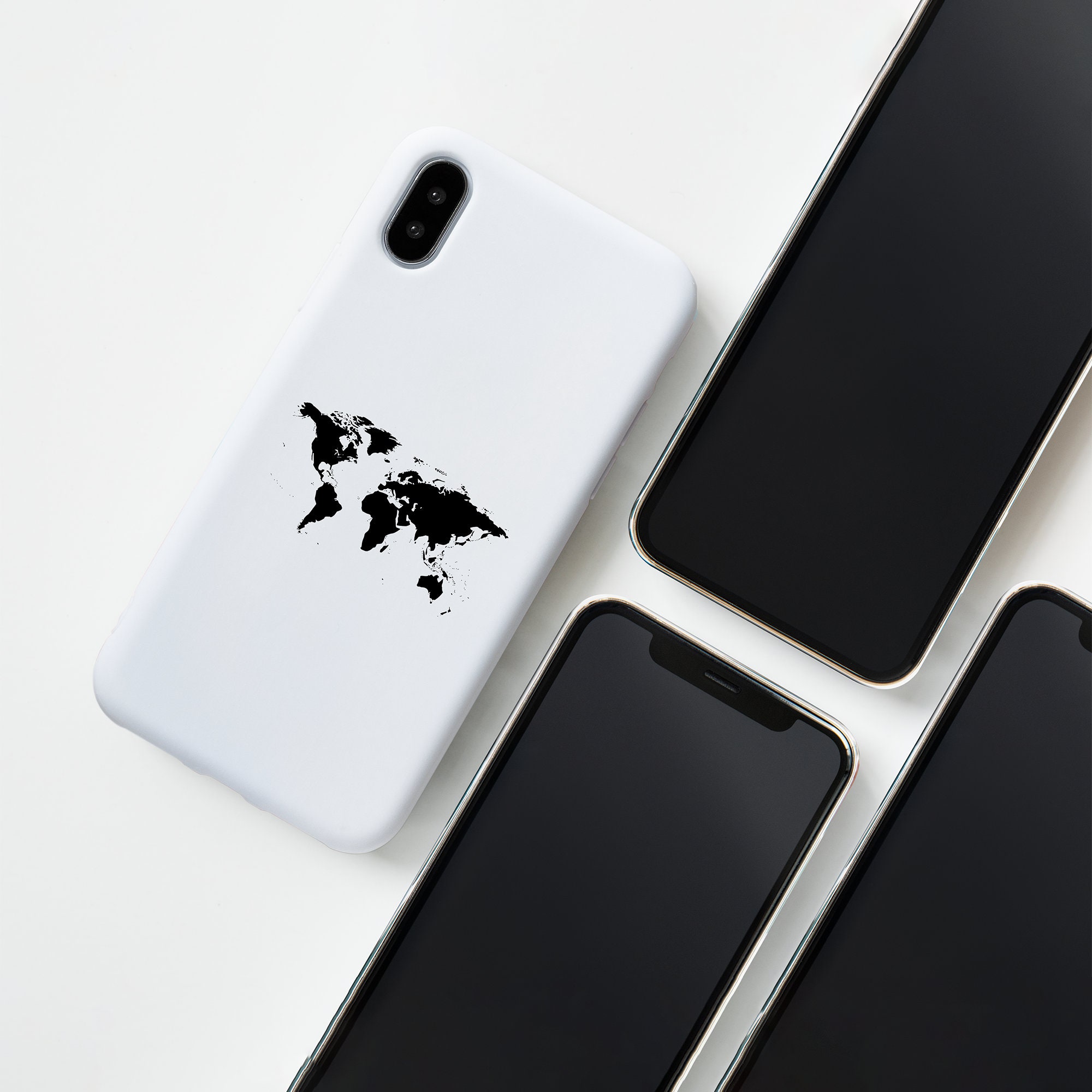 Mapa del mundo svg SVG Mapa svg PNG DXF Eps Archivos de - Etsy México