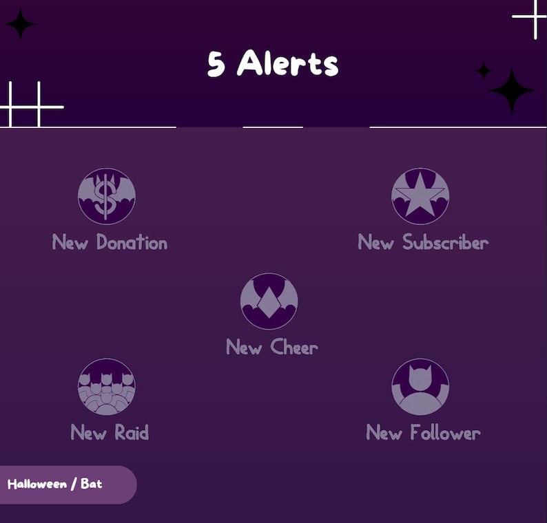 Animated Bat-themed Twitch Overlay – Professional Streamer Pack - Etsy ...