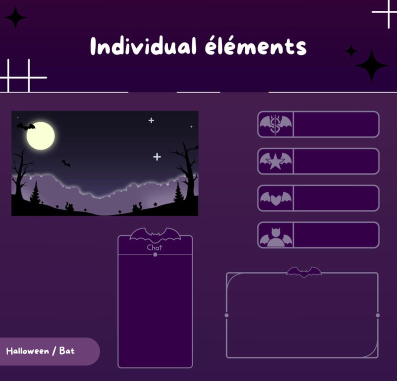 Animated Bat-themed Twitch Overlay – Professional Streamer Pack - Etsy ...