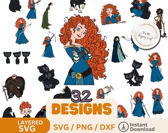 Brave Svg - Etsy