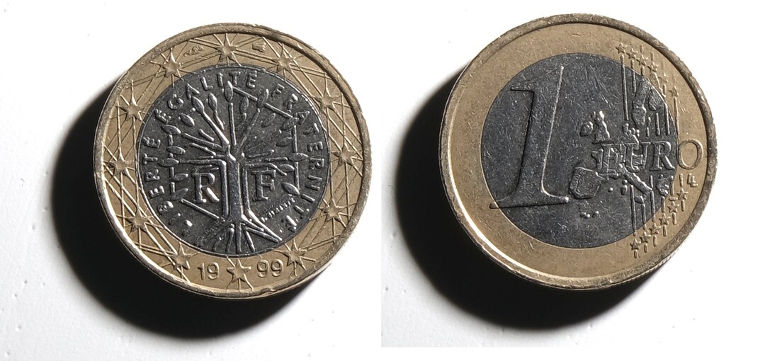 1 Euro Coin/ France 1999 Very Rare Hard to Find - Etsy
