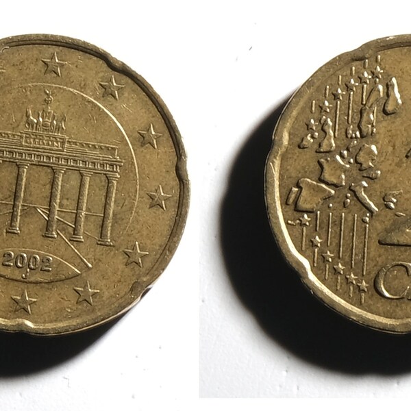 20 Euro Cent 2002 - Etsy