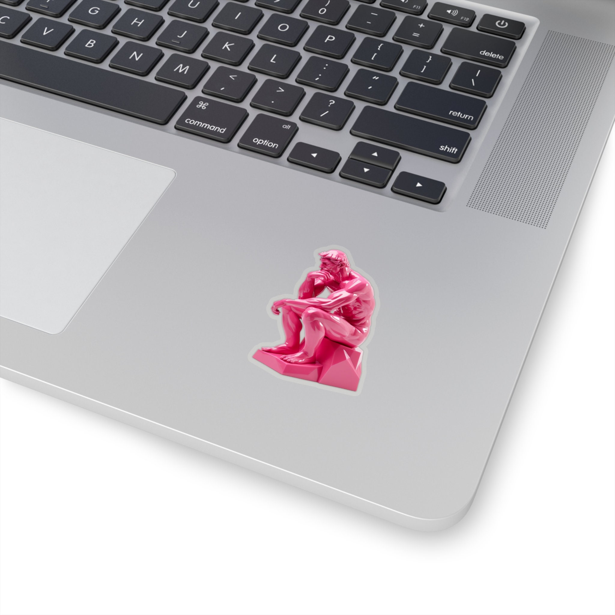 Pink Thinker Rodin's the Thinker Statue Art Icon Kiss-cut Stickers - Etsy
