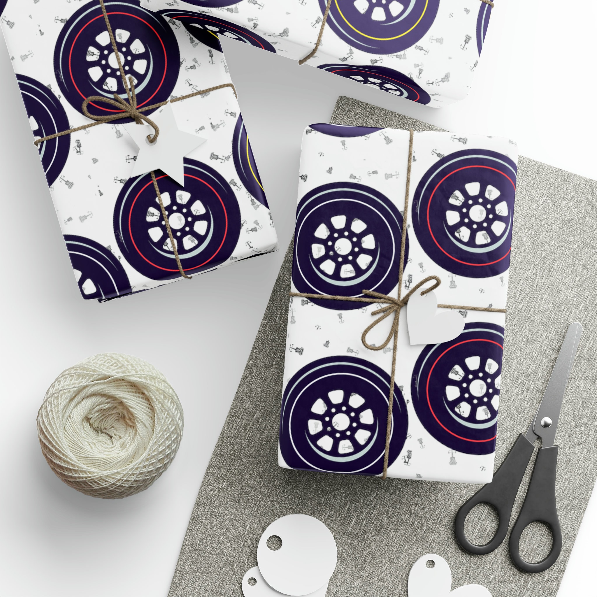 Formula 1 Gift Wrapping Paper, Formula One Wrapping Paper, F1 Gift ...