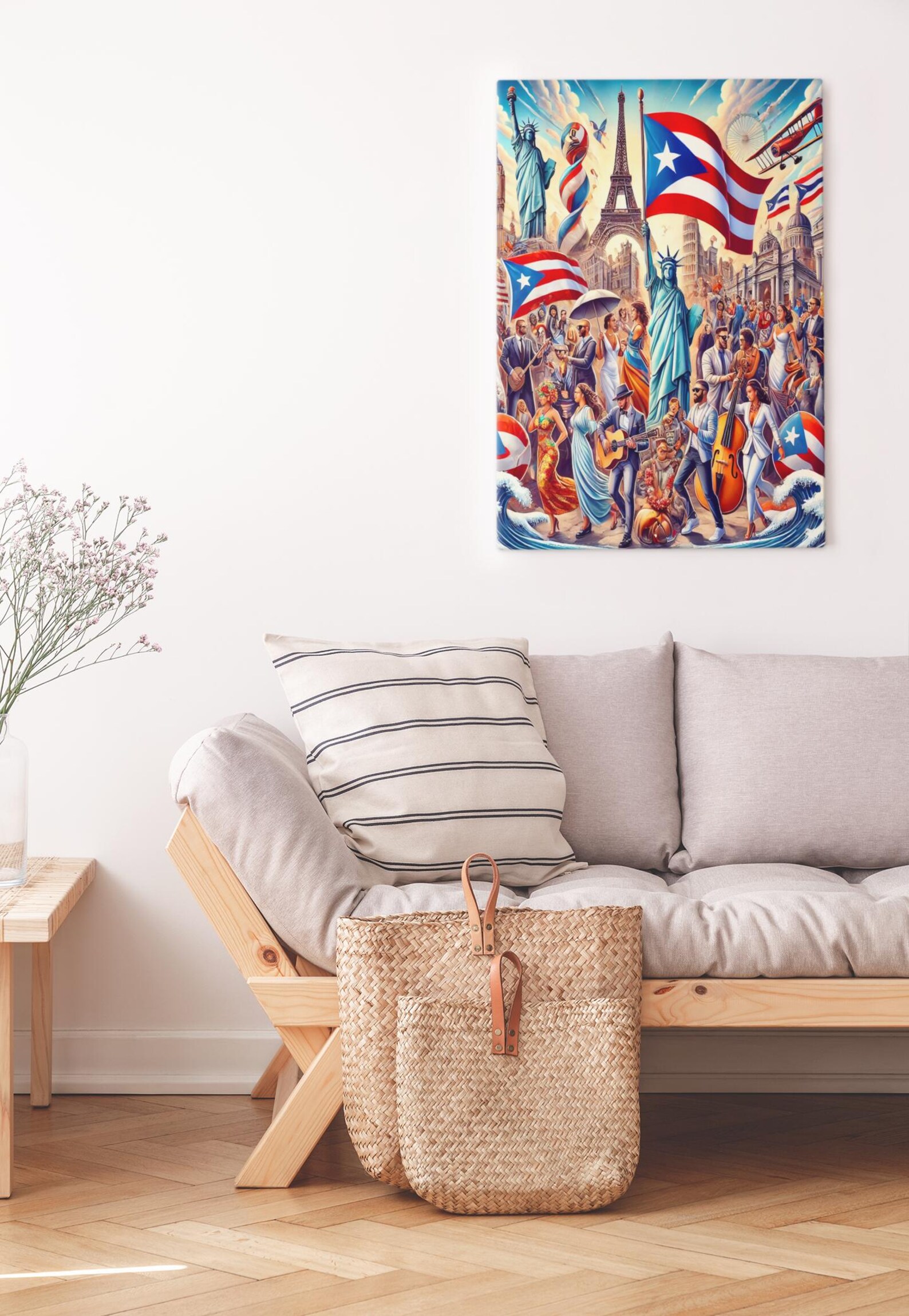 Puerto Rican Diaspora Pride Digital Print, Puerto Rico Wall Art ...