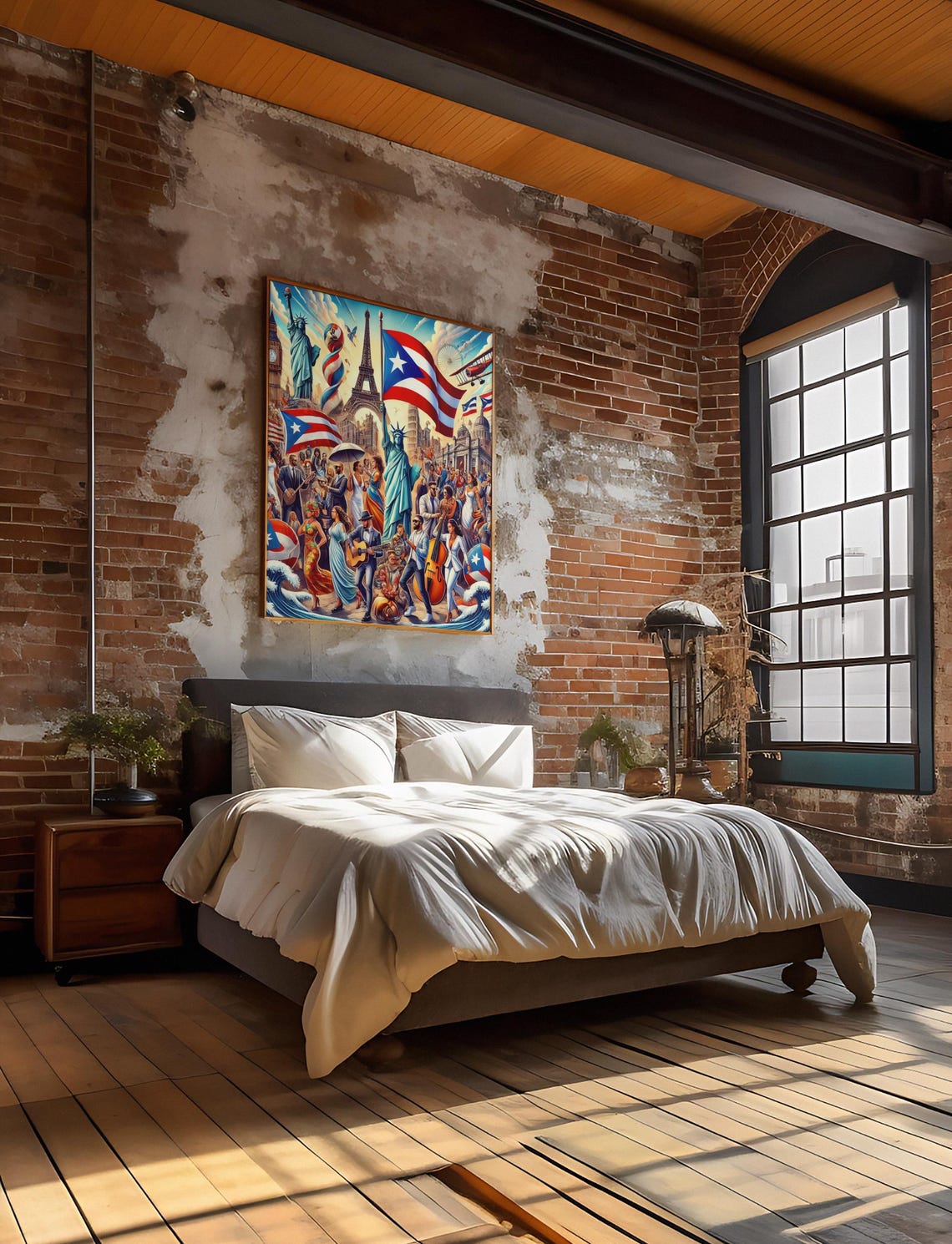 Puerto Rican Diaspora Pride Digital Print, Puerto Rico Wall Art ...