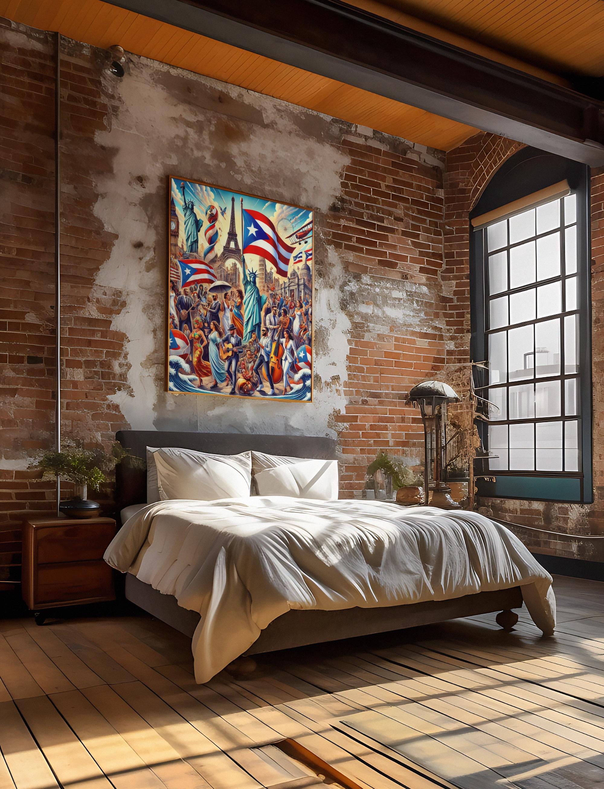 Puerto Rican Diaspora Pride Digital Print, Puerto Rico Wall Art ...