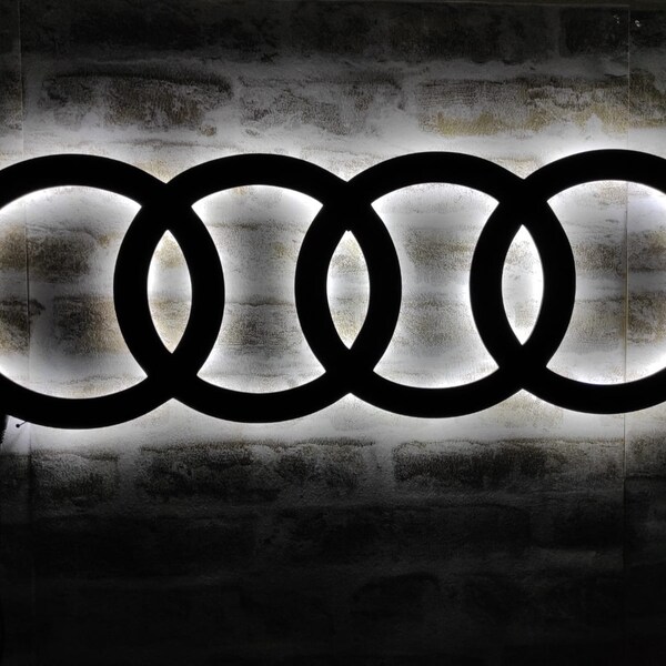 Car Logo Led Sign - Etsy