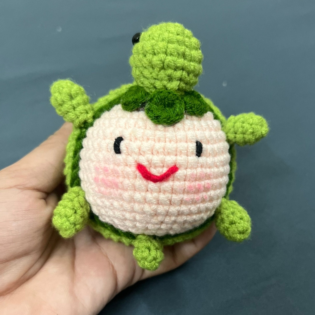 Crocheted Turtle for Sale Granddaughter Gift Idea Birthday - Etsy