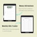 Digital Financial Budget Planner, Budget Journal With Savings Tracker ...