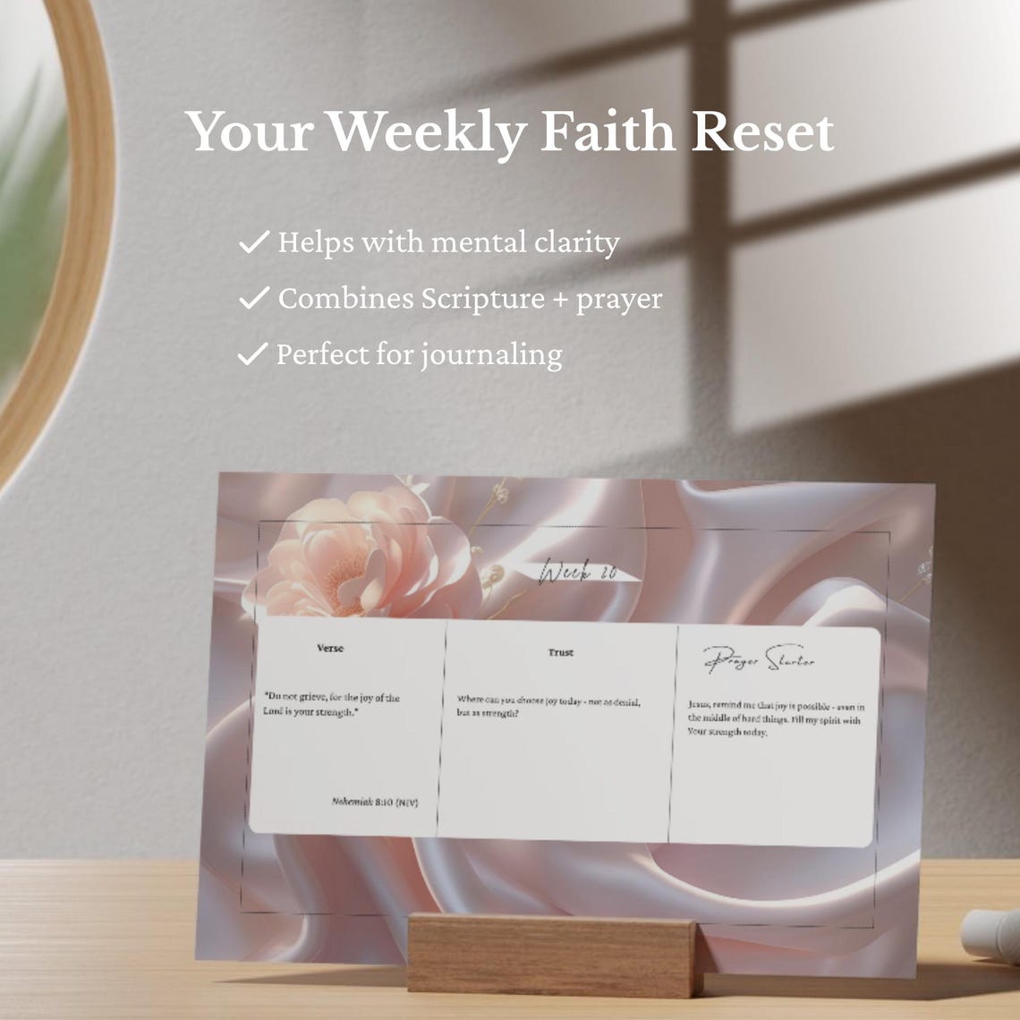 52 Printable Scripture Cards: Christian Bible Verse Deck (PDF Download ...