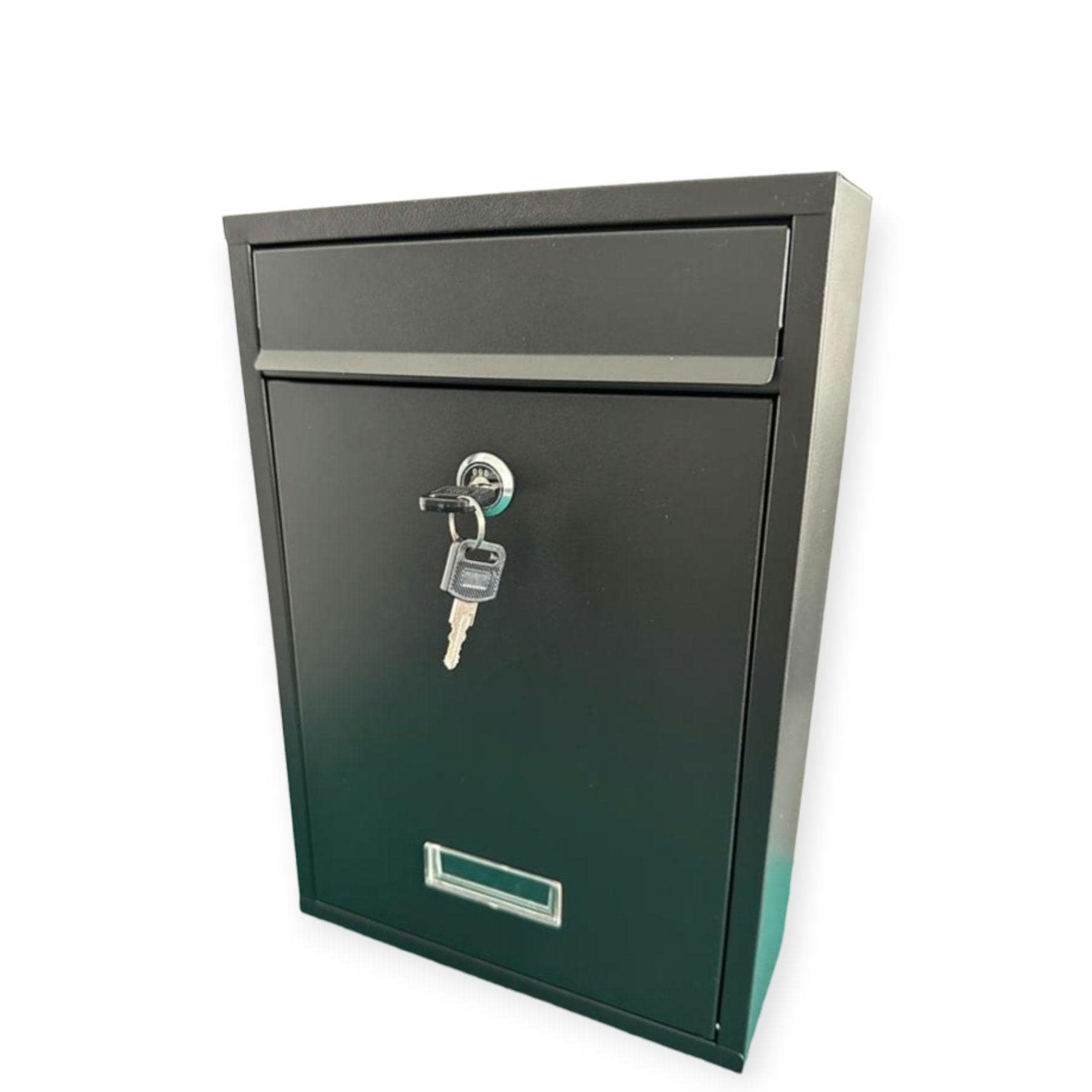 Steel Wall Mounted Modern Post Box, Mail Box | Full Custom Address ...