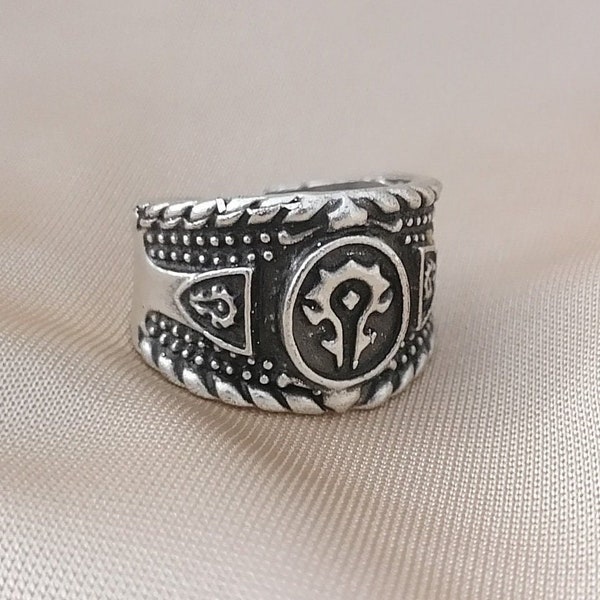World of Warcraft Ring Men - Etsy