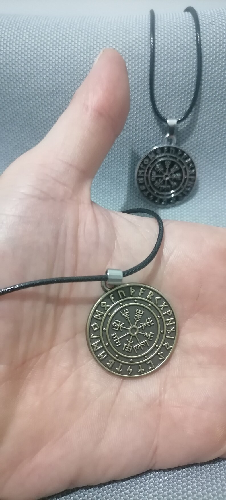 Exquisite Viking Compass, Norse Puaula Disc, Unisex Viking Vegvisir ...