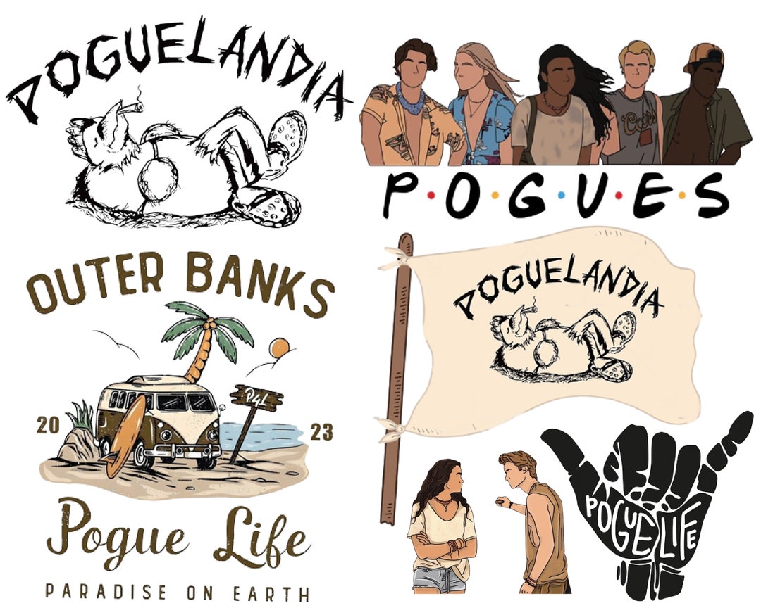 Outer Banks Pogue Life 2023 Png Poguelandia Png Bundle - Etsy