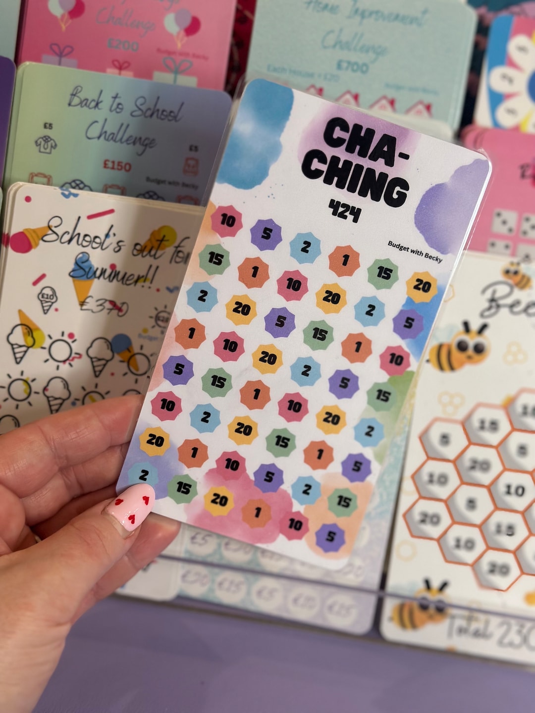 Cha-ching | Savings | Cash Envelope | Challenge | Cash Stuffing ...