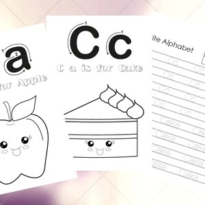 Printable PDF Worksheets for Children's Fun Development and Learning - Etsy
