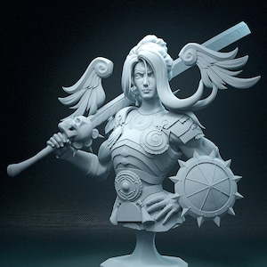 Nemesis Bust 3D Printed | Gift for Gamer | Handmade Gift | Resin Figure ...