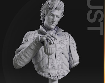 Baldur's Gate 3 Karlach Statue 3D Printed Gift for Gamer Handmade Gift ...