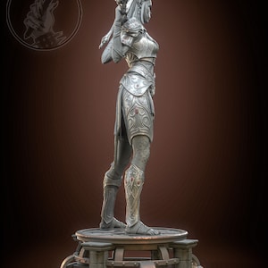 Lae'zel Statue 3D Printed | Gift for Gamer | Hand Painted | Dnd | BG3 ...