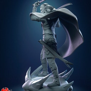 Dungeons & Dragons Drizzt Do'urden Statue 3D Printed Gift for Gamer ...