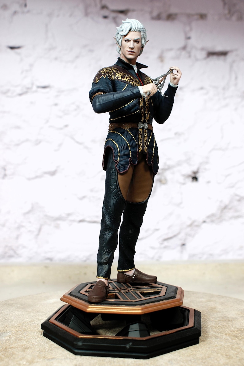 Astarion Figurine 3D Printed | Gift for Gamer | Hand Painted | Dnd ...