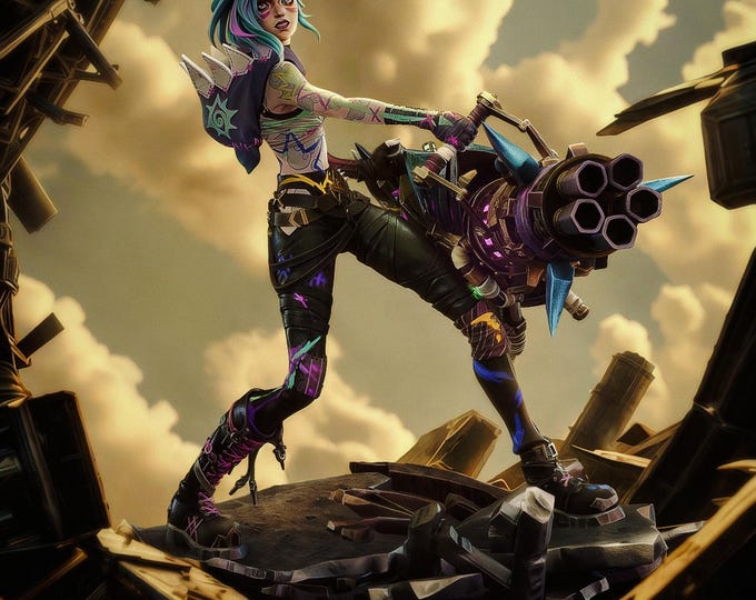 Jinx Statue - Etsy