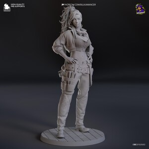 Gemma Statue 3D Printed | Gift for Gamer | Resin Figure | Handmade Gift ...
