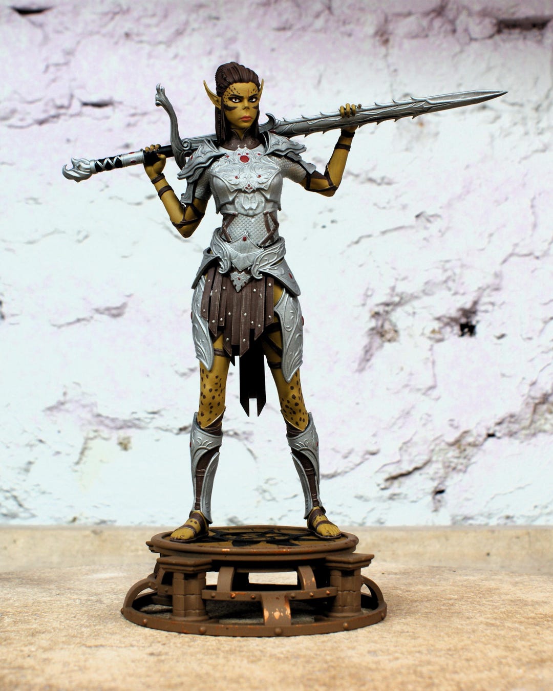 Lae'zel Statue 3D Printed | Gift for Gamer | Hand Painted | Dnd | BG3 ...