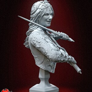 Baldur's Gate 3 Orin Bust 3D Printed Gift for Gamer Dnd BG3 Figure ...