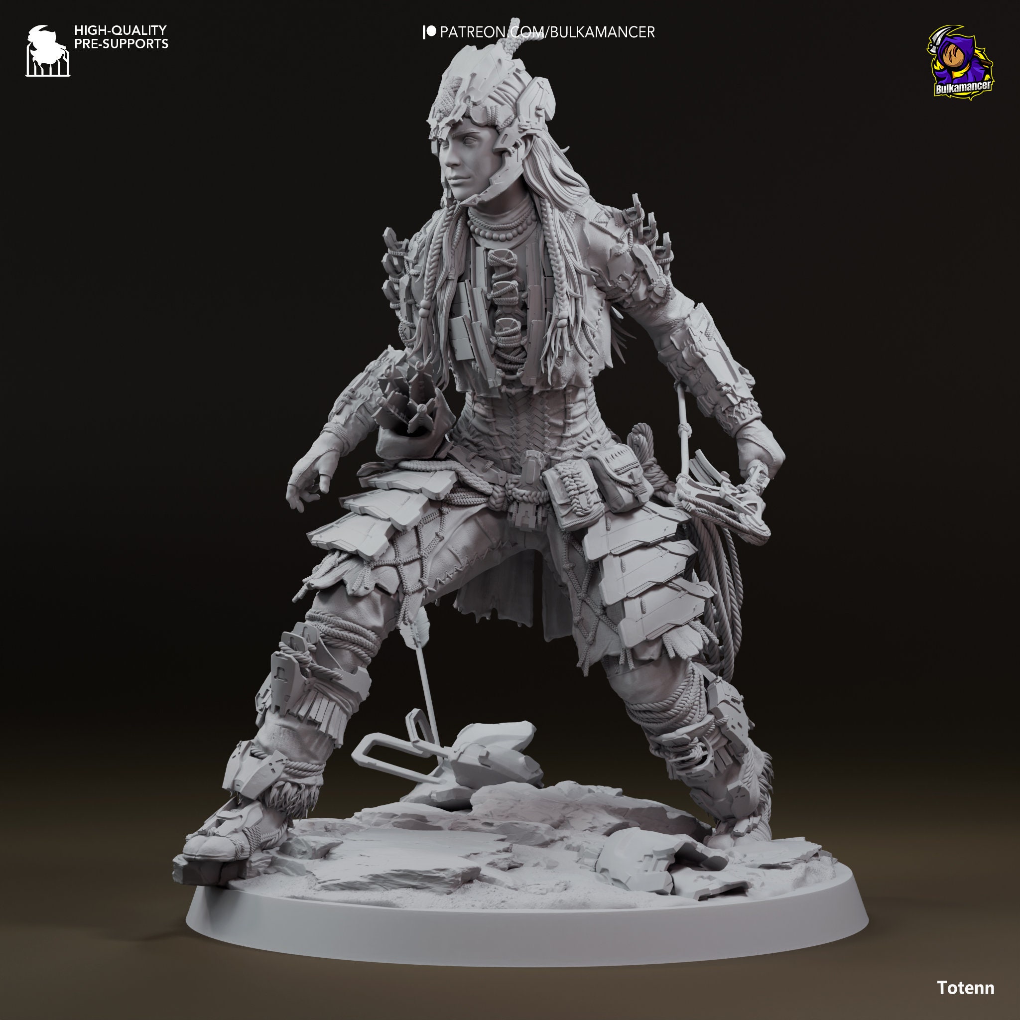 Horizon: Forbidden West Aloy Statue 3D Printed Gift for Gamer Handmade ...