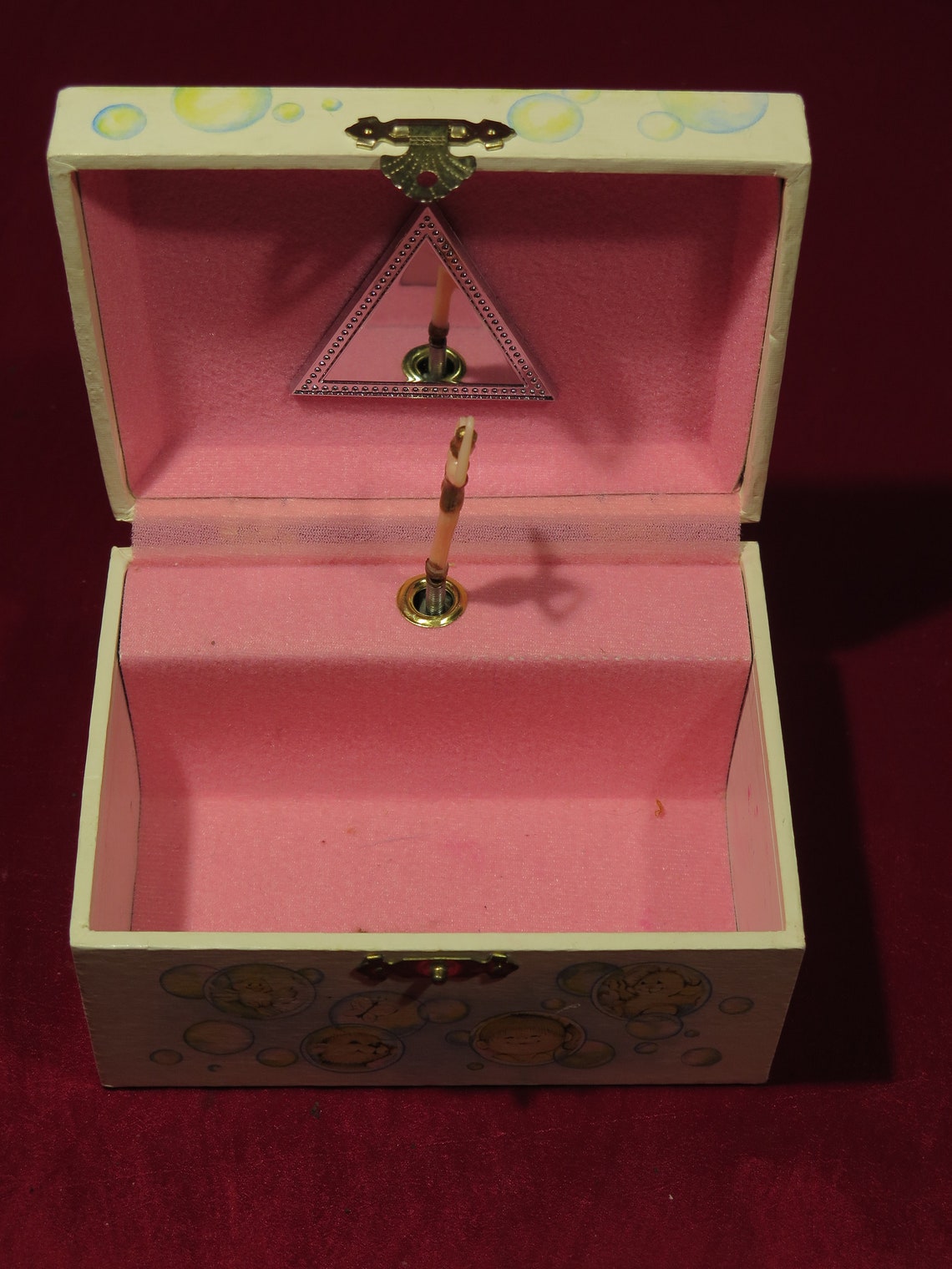 Vintage Jewelry Music Box and Spinning Ballerina You Light up - Etsy