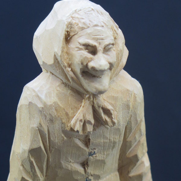 Old Woman Sculpture - Etsy