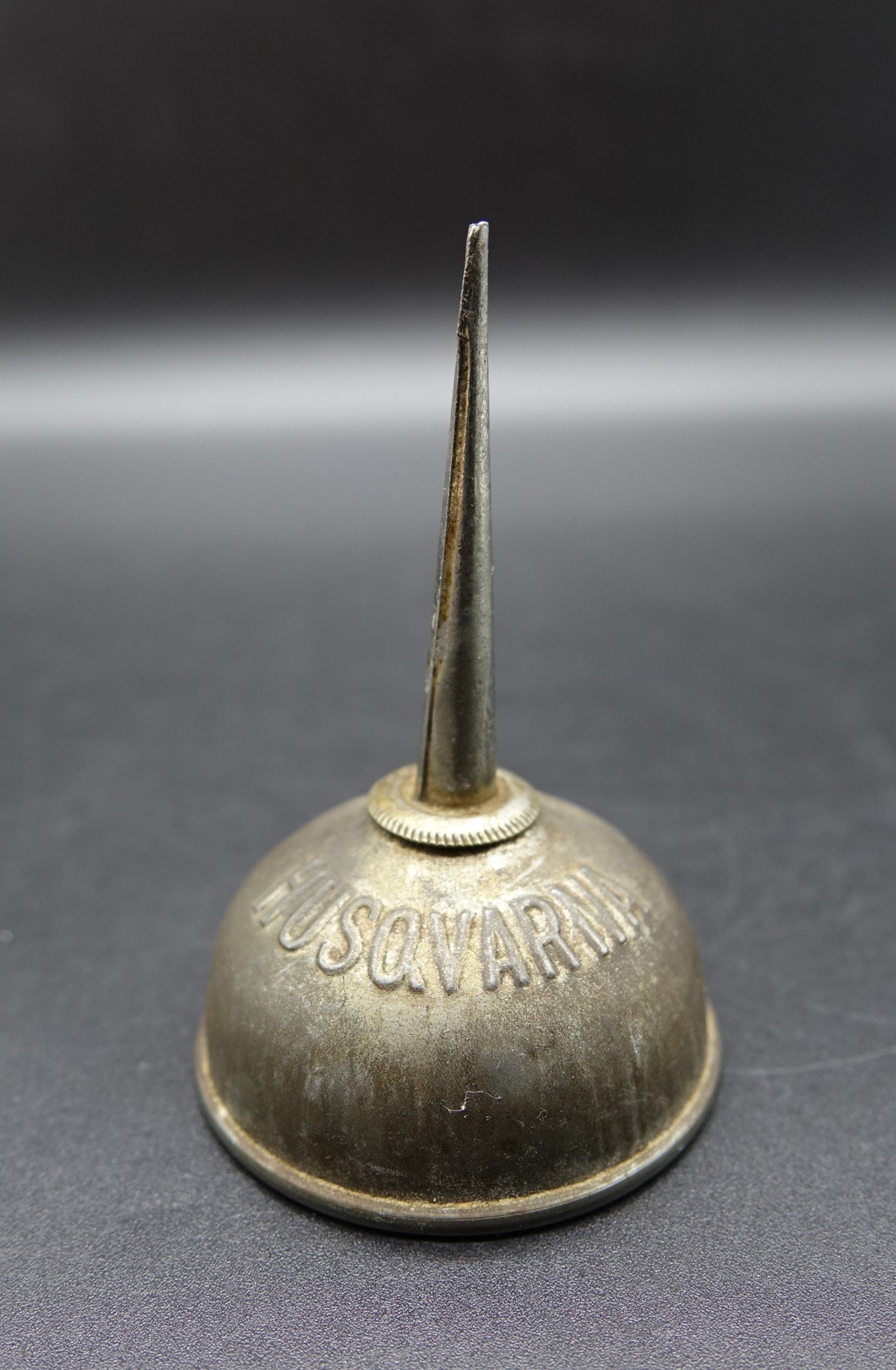 RARE Antique / Vintage Oiler / Oil Can / Oil Dispenser / Mechanic Metal ...