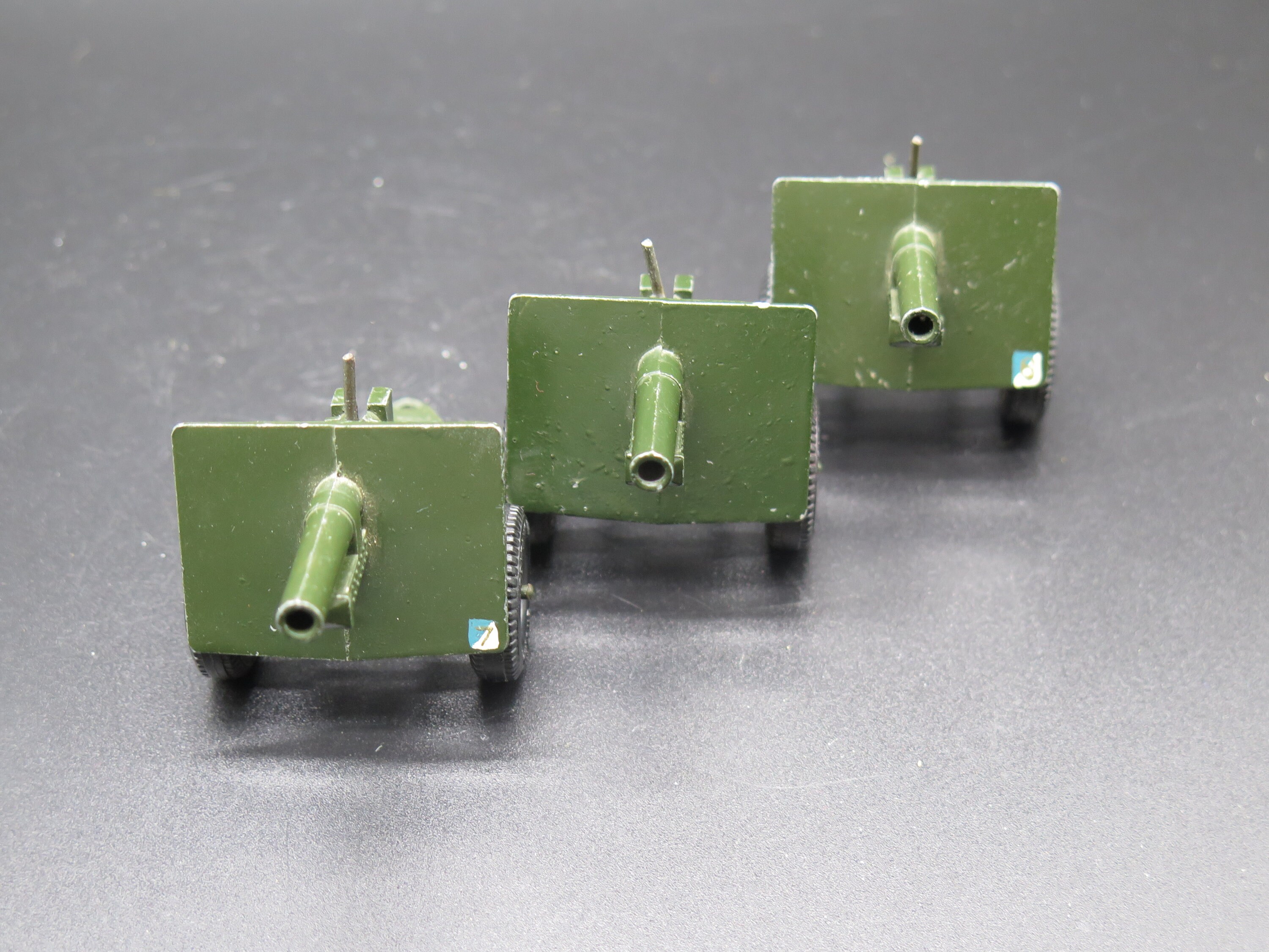 Vintage BRITAINS LIMITED TOY Cannon. Britains 9705 Howitzer 25 Pounder ...