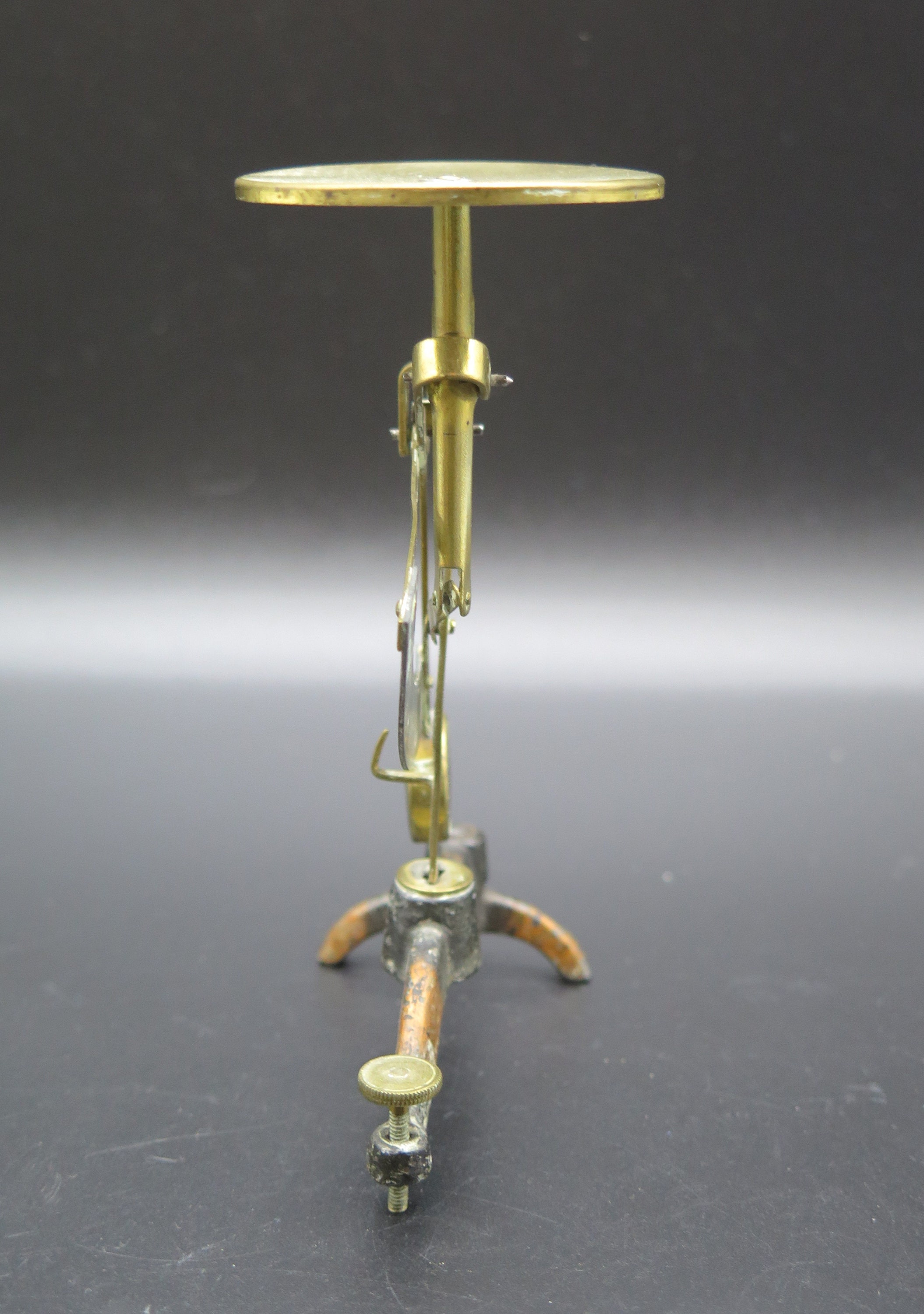 Vintage Mini LETTER SCALE in Brass. A Postal Desk Scale for a Maximum ...