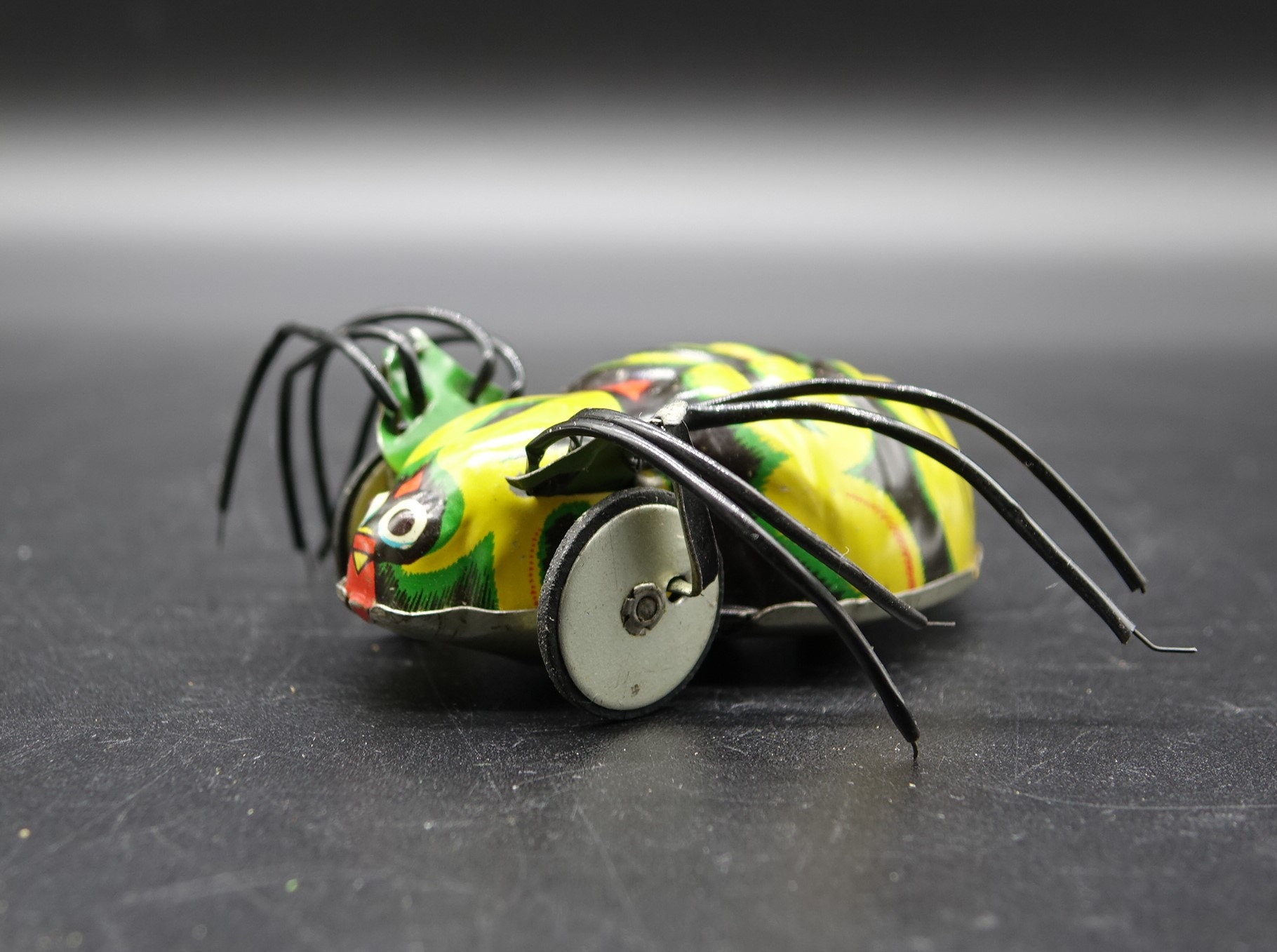 RARE Vintage Tin Friction Spider / Bug Made by ALPS. Tin Toy - Etsy